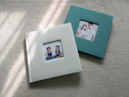Large 12x18 Leather Classic Photo Albums Flush Mount For Holiday