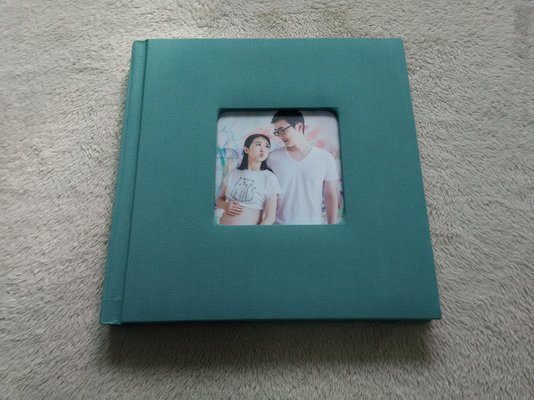 Professional 10x14 Flush Mount Wedding Albums With Mildew Resistant