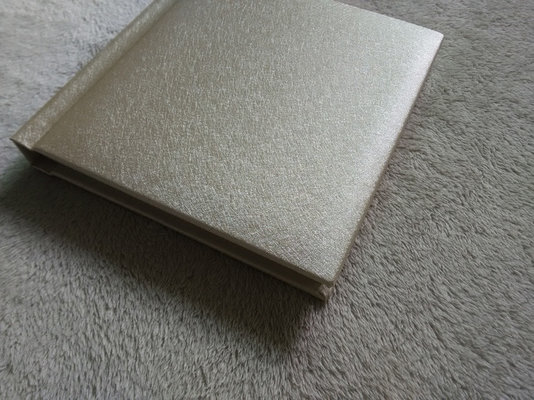 Customized Leather Photo Albums , Wallet Size Hardcover Photo Book