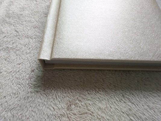 Modern 8x8 Apricot Leather Photo Albums For Friendship / Birthday