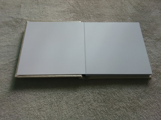 Personal 8x11 Golden Leather Flush Mount Albums For Family Anniversary