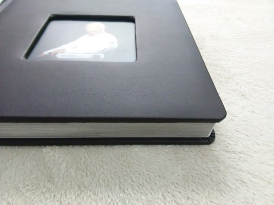 Coffee Waterproof 14x10 Magazine Style Photo Album For Business / Grandma