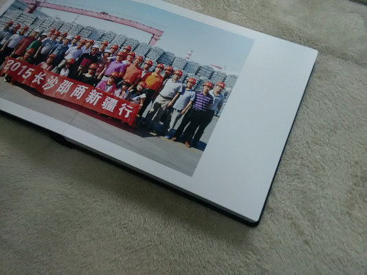 Recyclable Wedding Photo Books 12x16 / 11x14 Round Spine PVC Albums