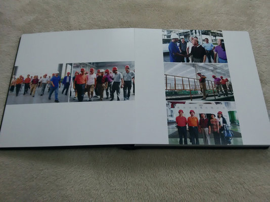 Coffee Elegant Pregnancy Photo Album Waterproof With Photo Cover
