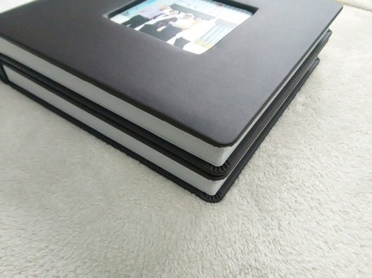 Personalized Leather Storybook Photo Album , Beautiful Photo Albums 8 x 10