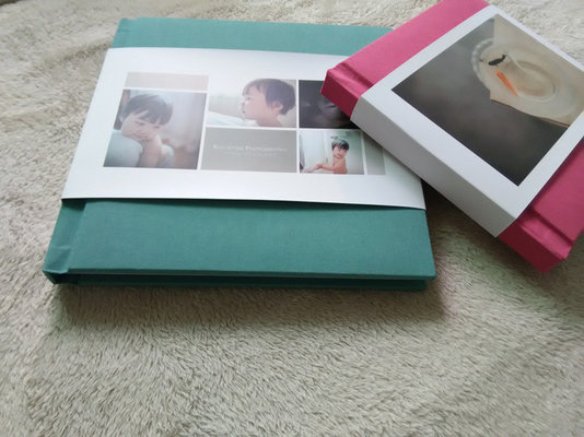 Contemporary Baby Flush Mount Photo Book 12 x 12 Waterproof