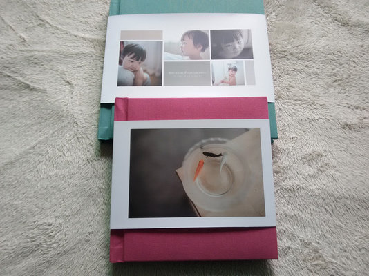 Unique Party Flush Mount Albums , Stain Resistant Cloth 8x8 Photo Books