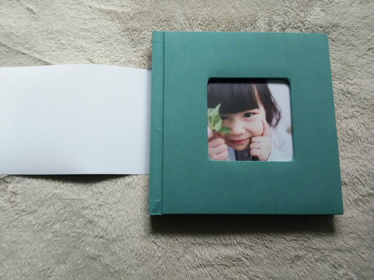 Beautiful 8x8 Colourful Cloth Pet Flush Mount Photo Album Scratch Resistant