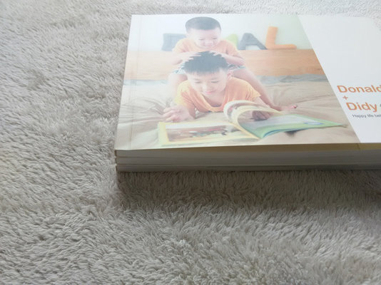 Creative 10x14 Inch Honeymoon Photo Album CMYK With Postcards