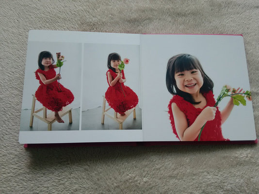 10x12 Baby Fabric Covered Photo Album , Personal Family Photo Albums