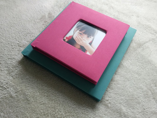 10x12 Baby Fabric Covered Photo Album , Personal Family Photo Albums