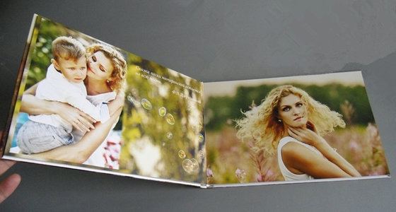 12 x 12 Photo Cover Love / Pregnancy Magazine Style Photo Album With White Edge