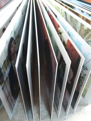 Large 12x16 Luxury Leather Photo Albums For Anniversary / Holiday And Homemade