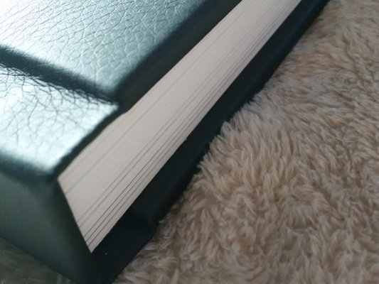 Custom Archival Leather Photo Albums 12x18  , Create Digital Photo Book Album