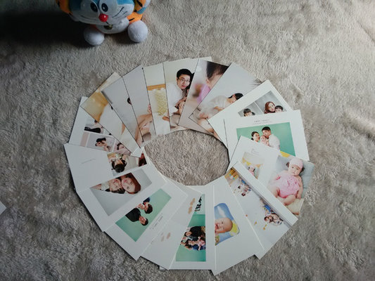 생일을 위한 주문을 받아서 만들어진 카드 환상적인 생일 사진첩 인쇄