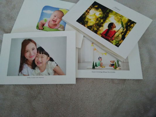 일본에서 재생된 종이를 가진 고아한 11x14 여행 허니문 사진첩