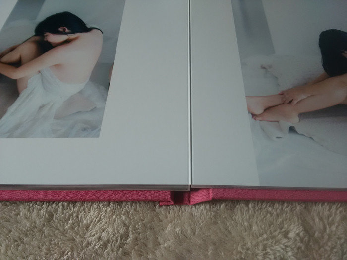Flush Mount 11 x 8 Digital Engagement Photo Album Covers Fabric , Stain Resistant