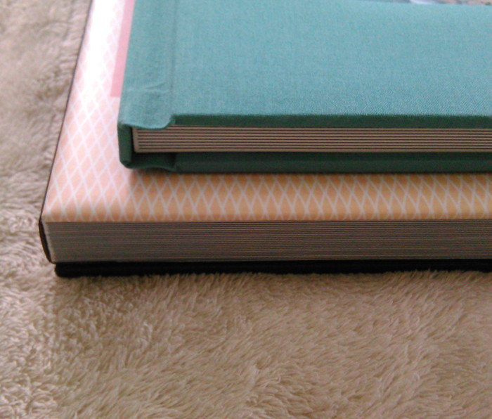 Modern Flush Mount Photo Book For Baby / Wedding 10 x 10 Printing