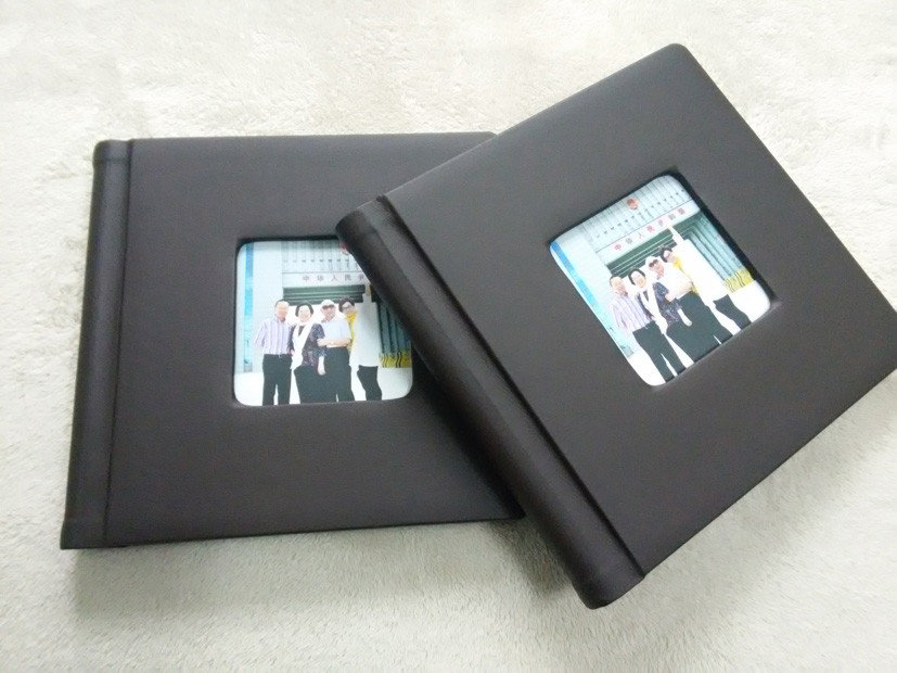 10 x 14 Custom Flush Mount Album , Round Corner 1st Birthday Photo Album
