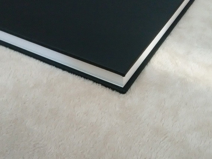 Unique Square Corner 10x8 Leather Bound Photo Album , Self Adhesive Photo Albums