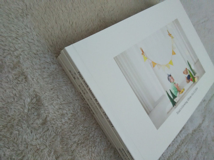 12 x 8개의 매트 필름 Softcover 사진 책 인쇄 아이 회상 사진첩