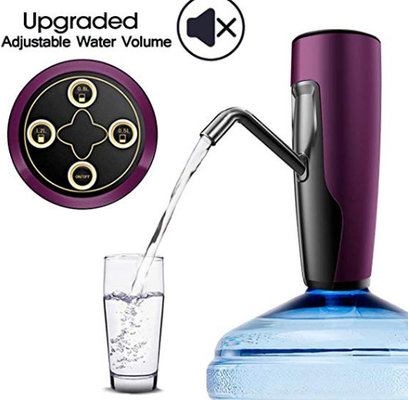 China Low Noise USB Charging Automatic Bottled Water Pump for 5 Gallon Bottle supplier