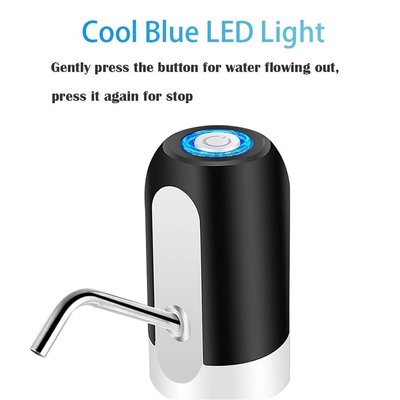 5 Gallon Bottled Water Dispenser Pump USB Rechargeable ABS Sillicone Marterial supplier