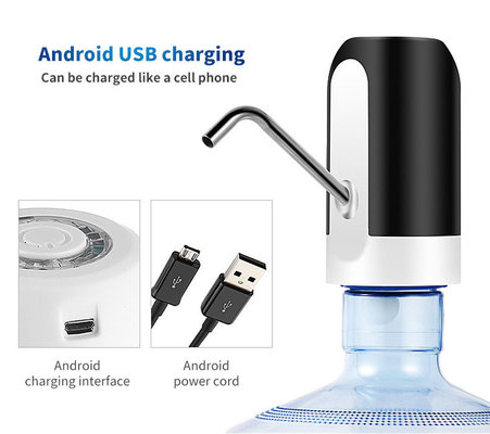 Wireless Electric Water Bottle Pump Dispenser With USB Rechargeable supplier