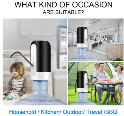 Household Portable Bottled Water Dispenser Pump USB Rechargeable supplier