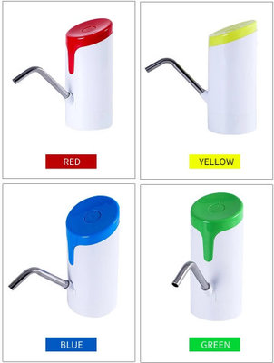 5V Portable Electric Water Dispenser Pump One LED Light Button ABS Material supplier
