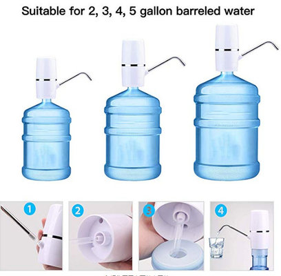 USB Rechargeable Electric Water Dispenser Pump With ABS Food Grade Material supplier