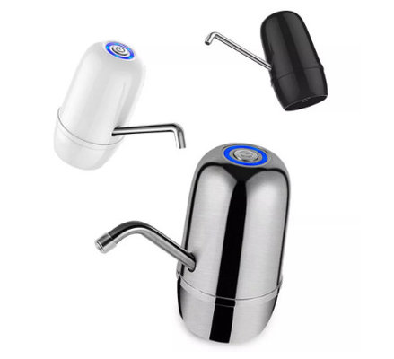 USB Charging Bottled Water Dispenser Pump With 304 Stainless Steel Pipe supplier