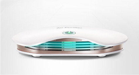 Portable Ionization Car Air Purifier With Hepa Filter Healthy ABS Material supplier