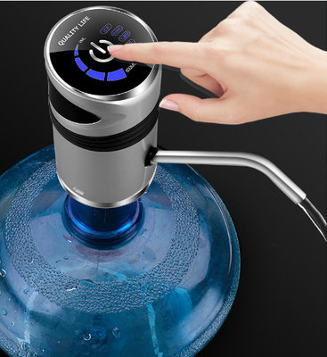 LED Touching Button Automatic Bottled Water Pump With Healthy ABS Material supplier