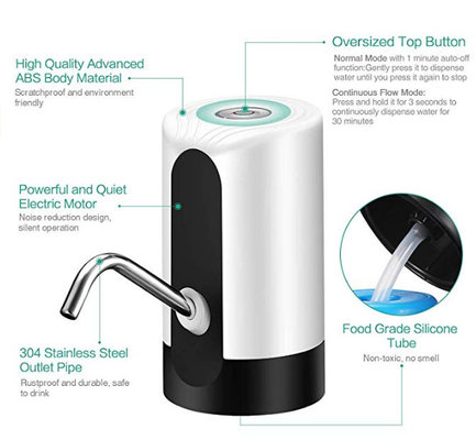 ABS Material Electric Water Dispenser Pump With 12 Months Warranty supplier