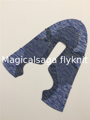 2017 Wholesale fashional 100%polyester flyknt fabric shoes upper for flyknt shoes