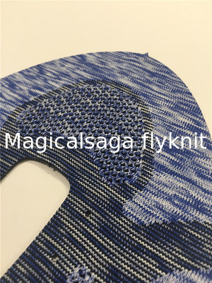 2017 Wholesale fashional 100%polyester flyknt fabric shoes upper for flyknt shoes