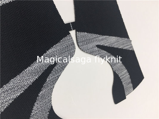 Factory flyknit 3D sports shoe uppers semi finished vamp for shoes production