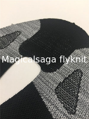 Factory flyknit 3D sports shoe uppers semi finished vamp for shoes production