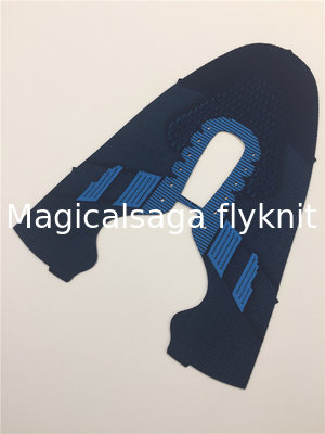 2017 popular fly knitting shoe upper flyknit material for men sneaker