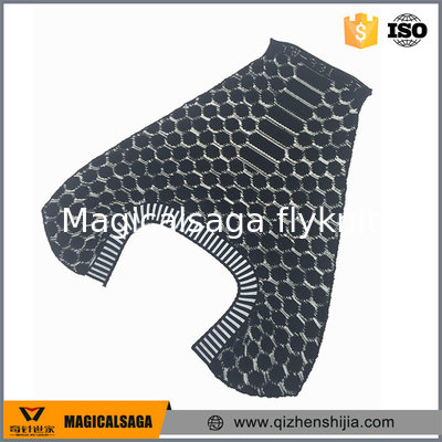 Eco-friendly fashion flyknit woven upper for running shoes upper