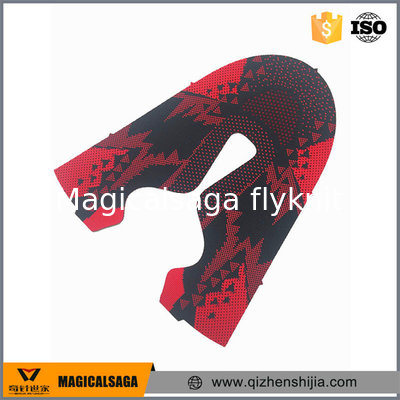 simple flyknit shoes upper for woman,low running sport shoes uppper