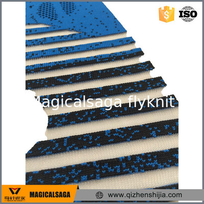 China manufacture light breathable OEM fly knitted shoes upper for sports shoes