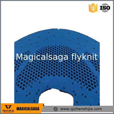 China manufacture light breathable OEM fly knitted shoes upper for sports shoes