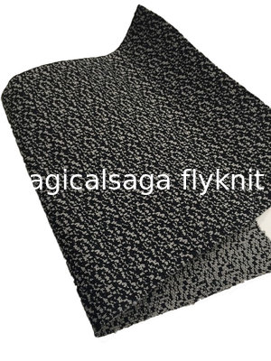 wholesale polyester knit fabric making sneakers nice men flyknit shoes uppers