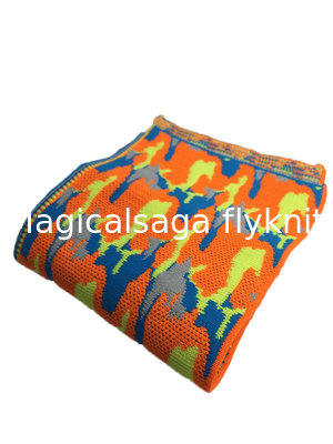 Hot selling knitted fabric for shoes man flyknit fabric flyknit upper