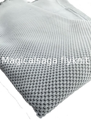 wholesale polyester knit fabric making sneakers nice men flyknit shoes uppers