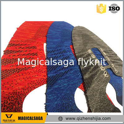 100%Polyester hot sales vamp low profit flyknit women shoe upper