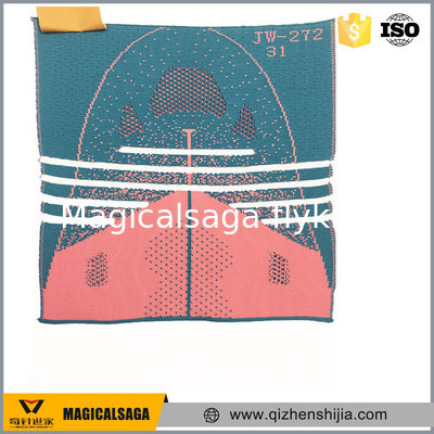 Bright color flyknit shoes uppers material knitted running shoes uppe