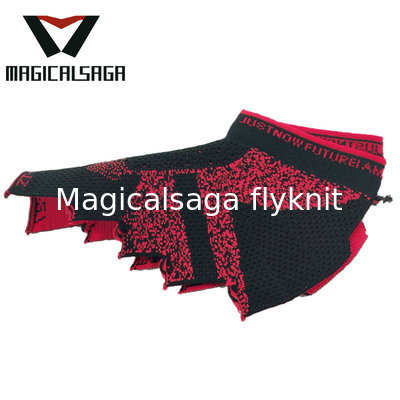 Good quality casual vamp shoes uppers fly knit fabric material